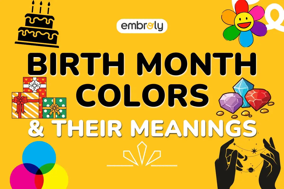 Birth Month Colors Meanings: Gemstone Hues & Their Uses