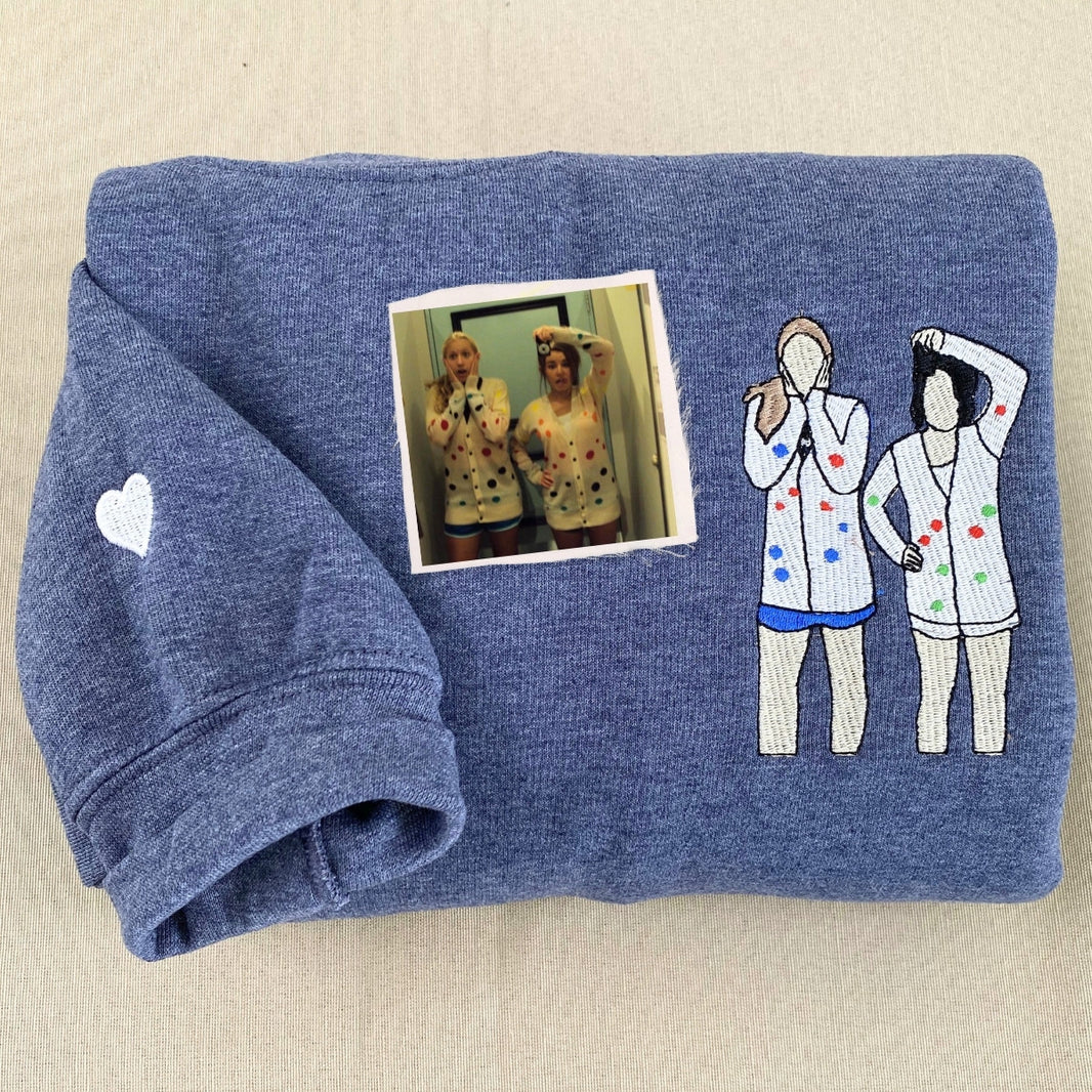 Custom Best Friend Sweatshirts for 2–4 BFFs – Funny Matching Hoodies