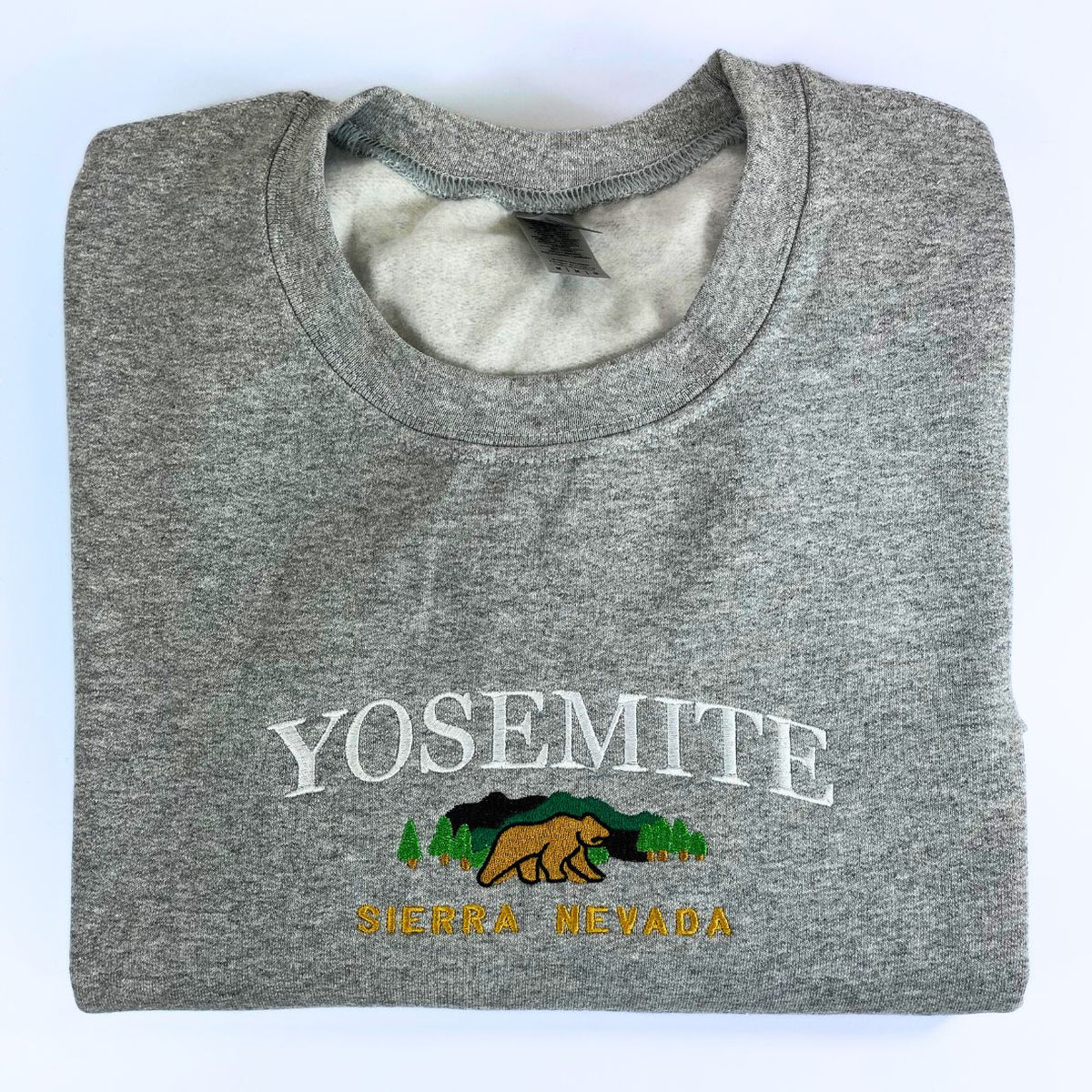 Yosemite National Park Sweatshirt, Hoodie Vintage Embroidered - Yosemi ...