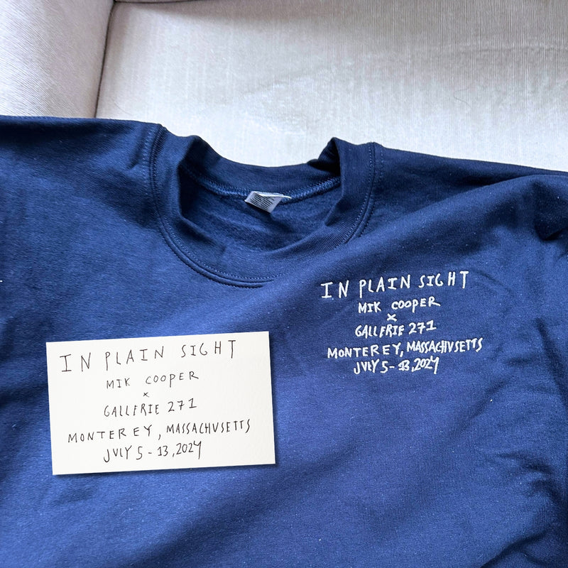 Custom Handwriting Embroidered Sweatshirt - Order Now