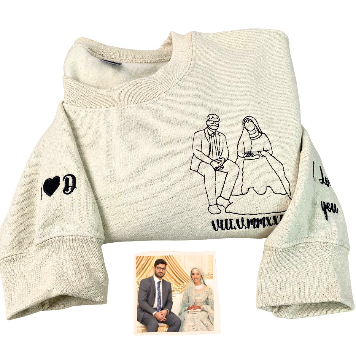 Couples Hoodies & Sweatshirts - Custom Matching Couple Set - 15% Off