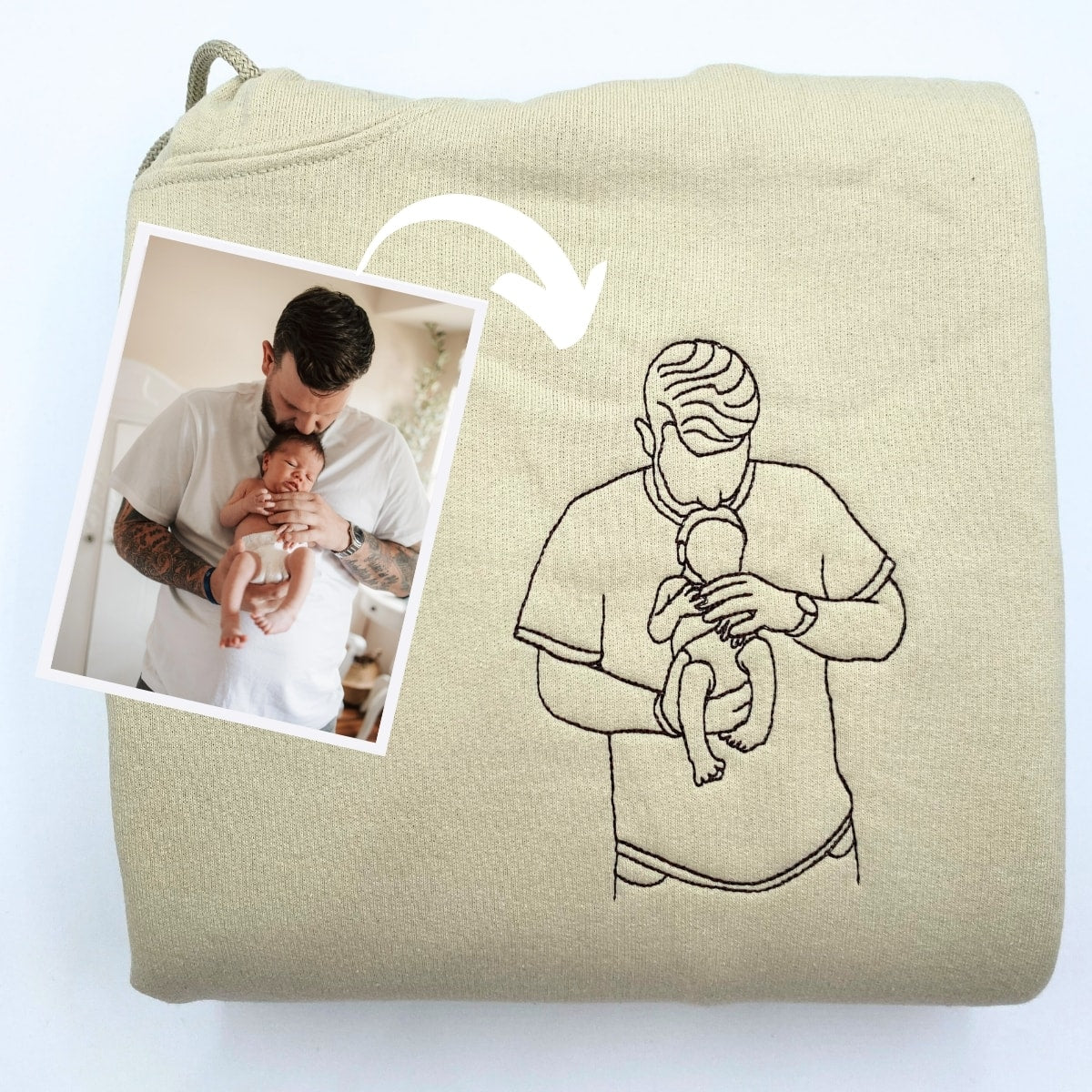 Father and Son Sweatshirt, Hoodie, Personalized Fathers Day Gifts from ...